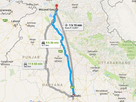 From Delhi To The ‘Little Lhasa’ - McLeod Ganj - Nativeplanet