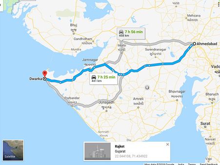 Ahmedabad To Dwarka – To The Atlantis Of The East - Nativeplanet