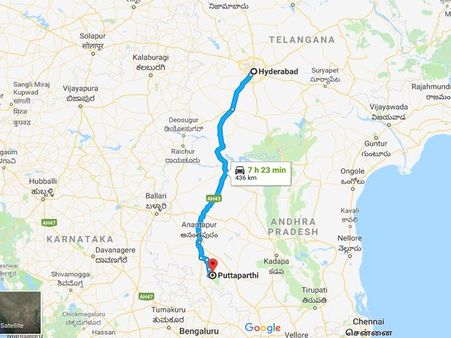 Hyderabad To Puttaparthi Travel Guide, Attractions And How To Reach ...