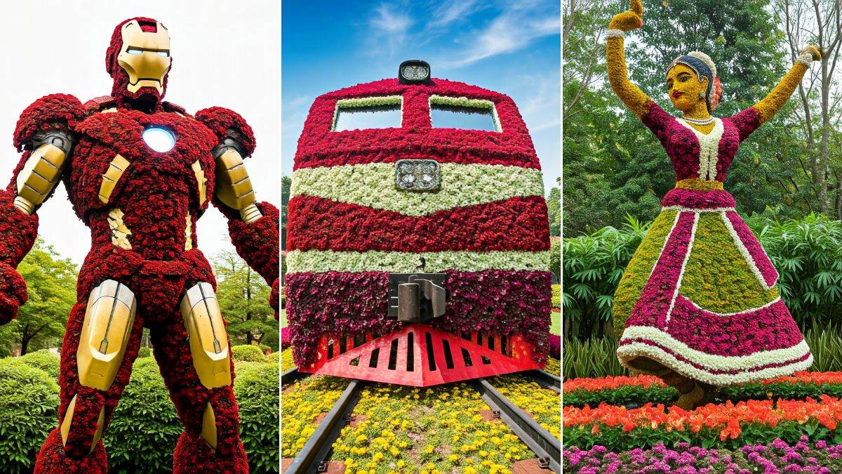 Ahmedabad Riverfront Flower Show 2025 to Feature 26 Sculptures, Fresh ...