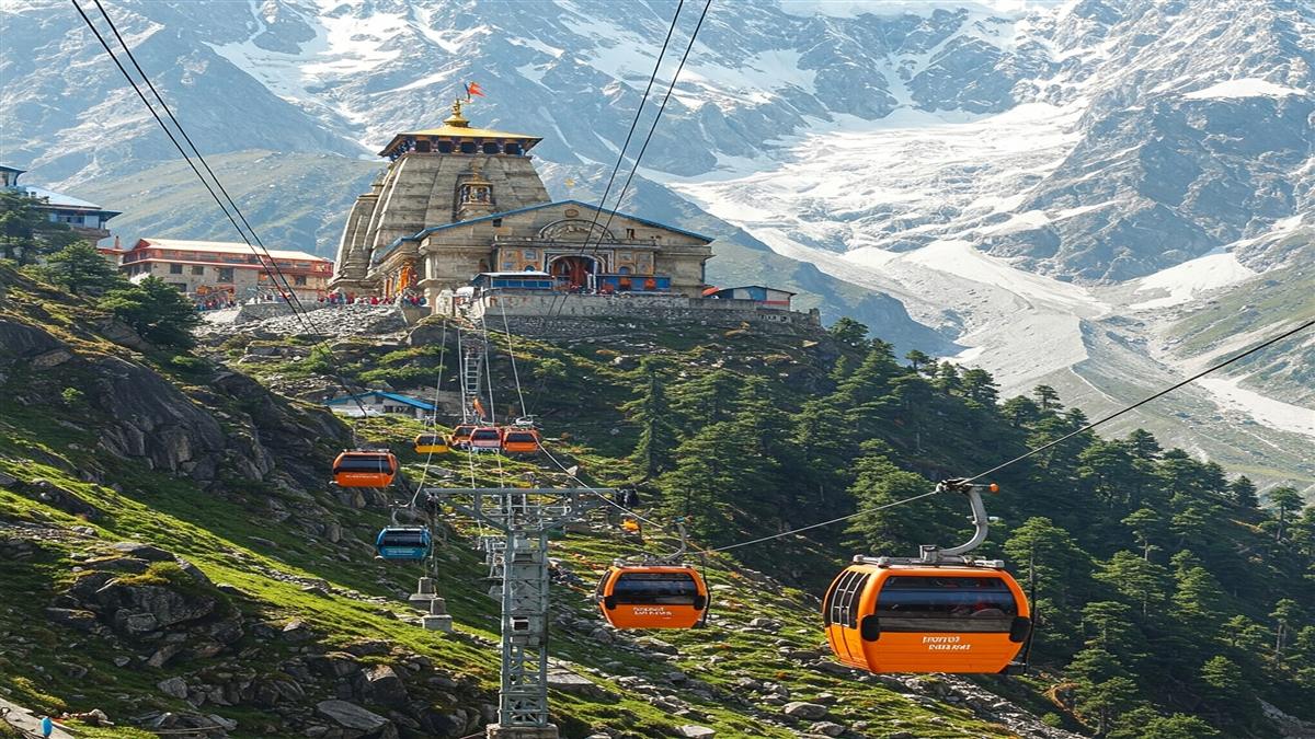 Kedarnath to Get 12.9 km Ropeway, Now Complete 8-Hour Trek in Just 36 ...