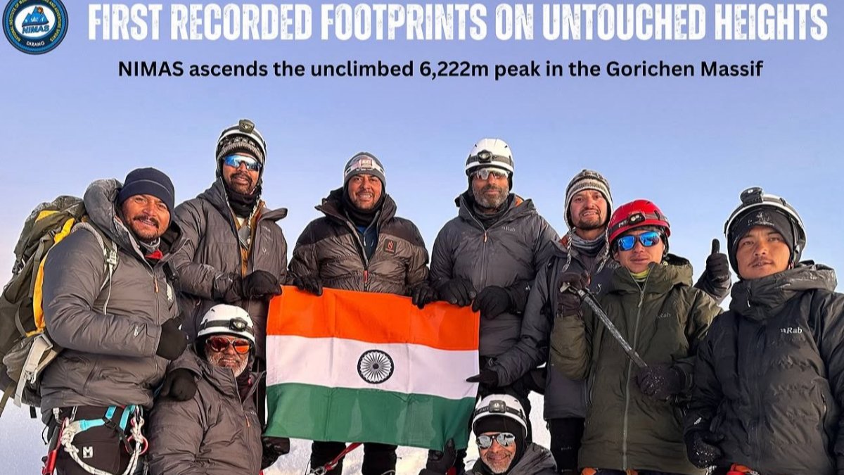 First Civilians Summit Gorichen East Peak (6,222m): A Historic Feat in ...