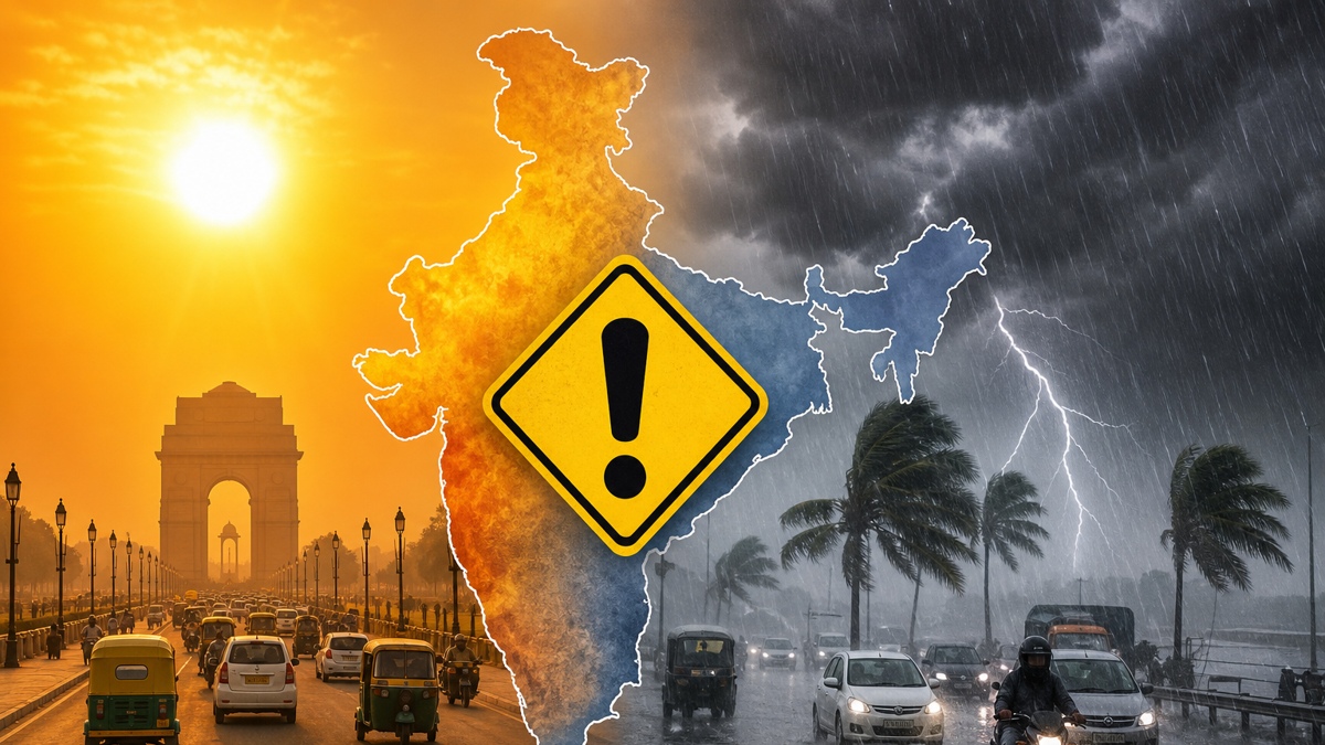 IMD Weather Alert: Severe Heatwave In Delhi-NCR And Storm Warnings ...