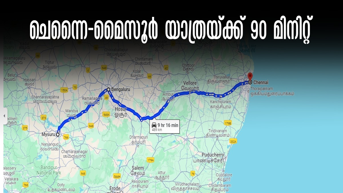 Mysuru-Bengaluru- Chennai High-Speed Bullet Train project gains ...