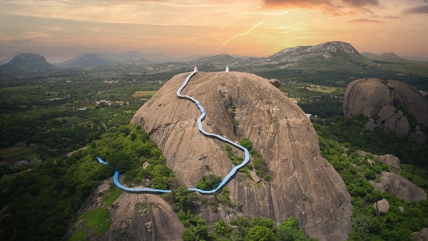 Bangalore Travel: Revanasiddeshwara Betta- SRS Hills,55 KM From ...