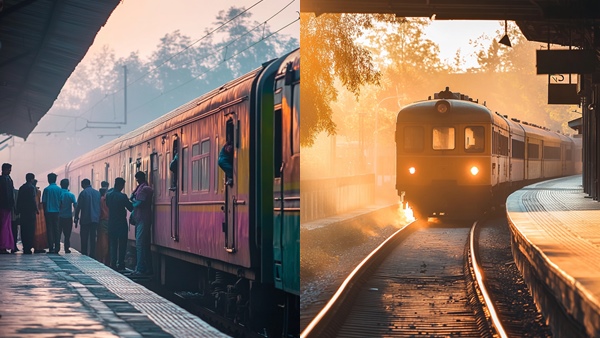 This Train From Kerala Covering 8 railway zones And 3445 KM, Ernakulam ...