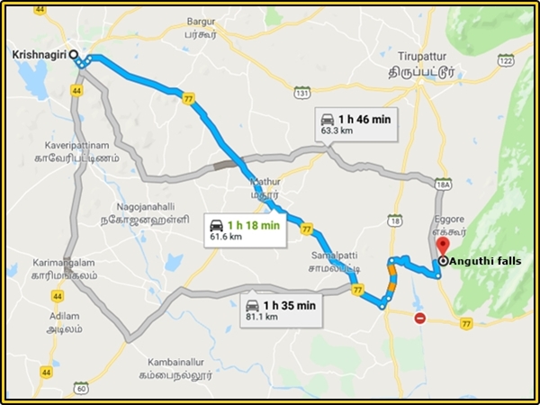 காகங்களை அலற வைக்கும் அங்குத்தி அருவி ! பாண்டவர்களின் சாபமும் ...