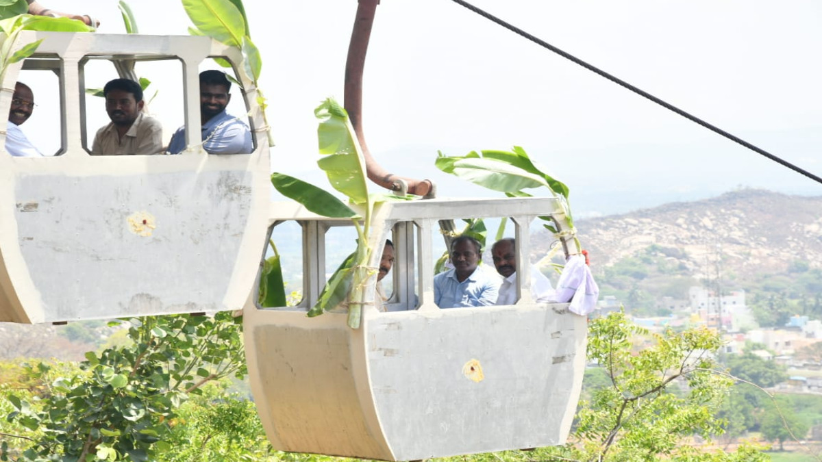 சென்னைக்கு பக்கத்தில ரோப் காருடன் செல்லக்கூடிய வசதி – அழகான யோக ...