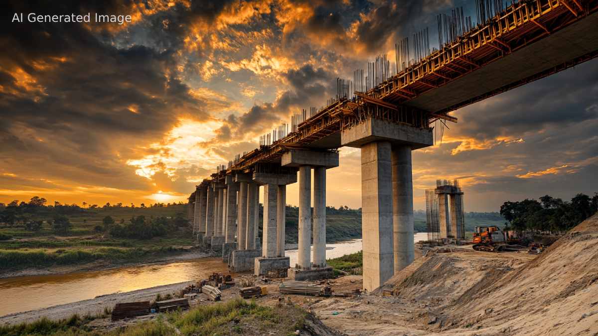 ரூ.100 கோடி மதிப்பில் பாலாற்றின் குறுக்கே 900 மீட்டர் புதிய பாலம் ...